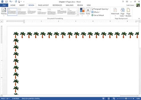 How To Add Flower Border In Word Infoupdate Org
