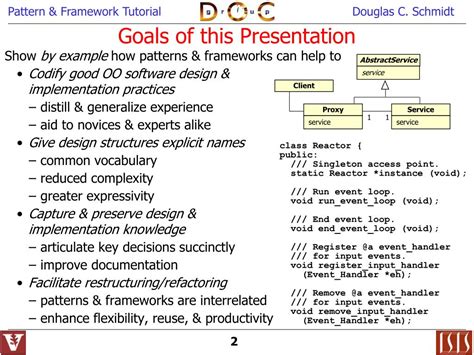 ppt object oriented patterns and frameworks powerpoint presentation
