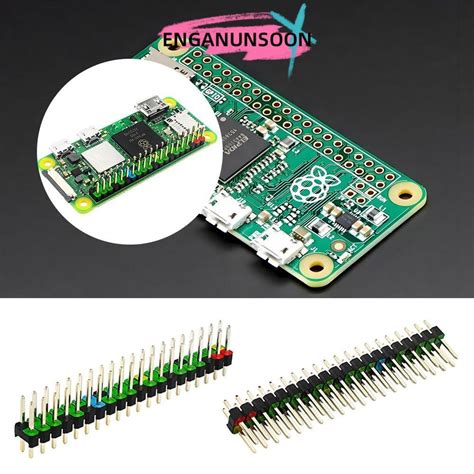 Đầu Bảng Phát Triển Enganunsoon Đầu Cắm Gpio 2 20pin 40 Pin Bộ Kết Nối Pcb Khoảng Cách 2