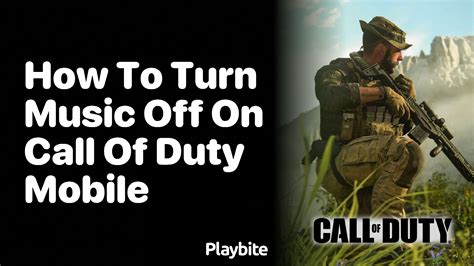 How To Turn Music Off In Call Of Duty Mobile Playbite