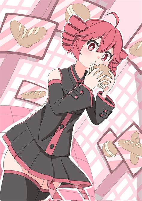 Kasane Teto Utau Drawn By Rumorumo Danbooru