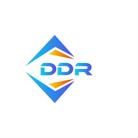 Ddr Abstract Technology Logo Design On White Background Ddr Creative