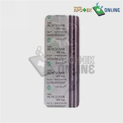 Jual Acyclovir 400 Mg 1 Blister Isi 10 Tablet Di Seller Apotek
