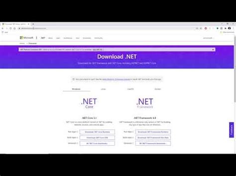 Download And Install NET Core In Minute