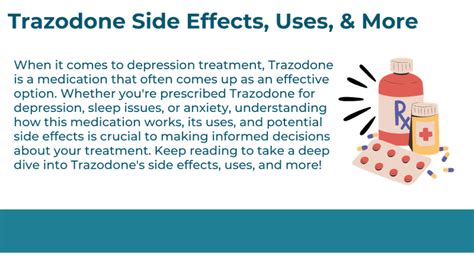 Trazodone Side Effects Uses And More Clarity Clinic