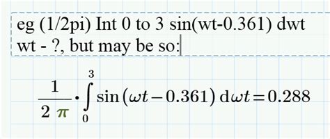 Integration In Mathcad Ptc Community