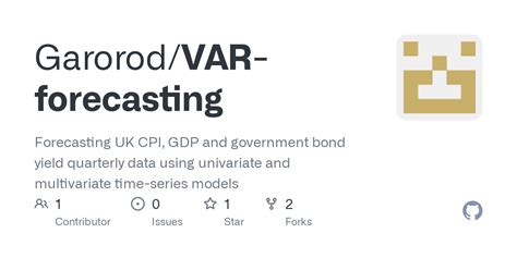 GitHub Garorod VAR Forecasting Forecasting UK CPI GDP And Government Bond Yield Quarterly