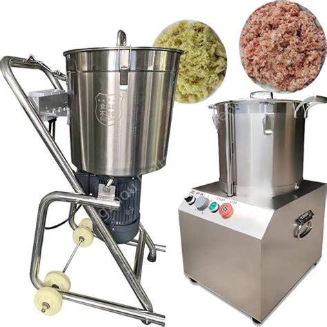 Electric Food Chopper Stainless Steel Universal Fritter Food Cutter