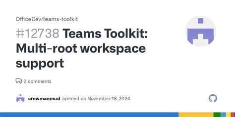 Teams Toolkit Multi Root Workspace Support · Issue 12738 · Officedev
