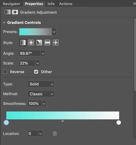 Opacity Slider Gone From Gradients Adobe Product Community 14886798