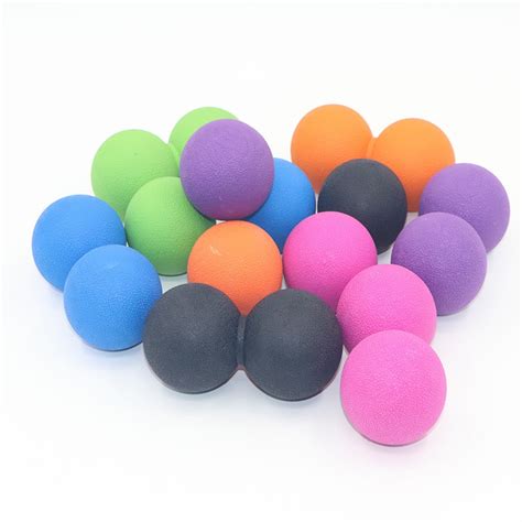 ⭐ Sg Seller Massage Ball Lacrosse Ball Hard Massage Therapy Ball