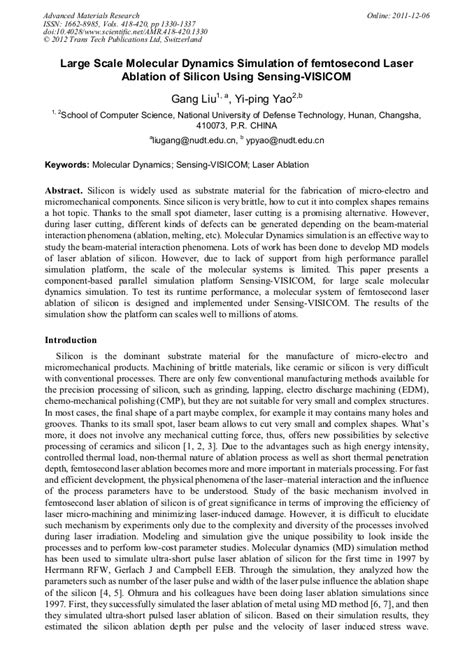 Large Scale Molecular Dynamics Simulation Of Femtosecond Laser Ablation