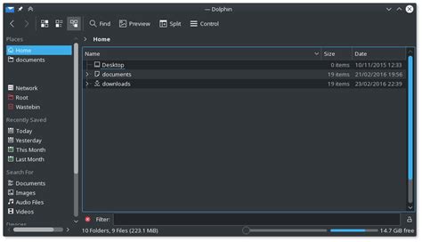 Gnome Change How Dolphin Looks And Behaves GTK KDE Unix Linux Stack Exchange