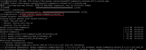java程式教學甘仔店 centos 7 安裝 mysql8 0