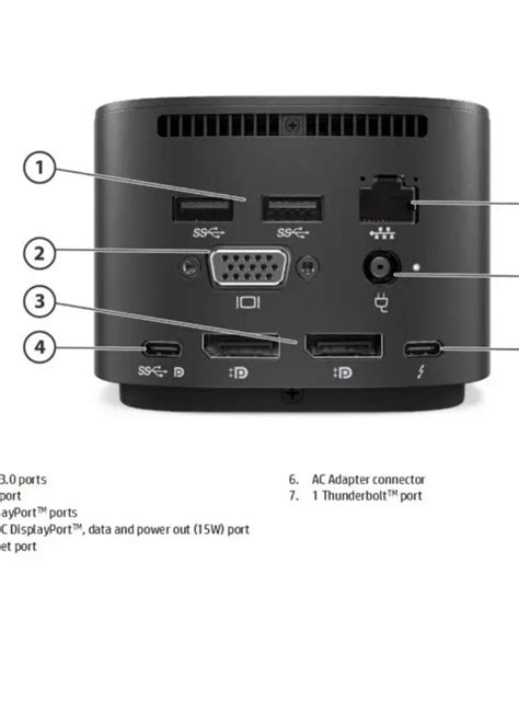 Hp Thunderbolt Dock G2 Buy Online In Dubai At Wholesale Price