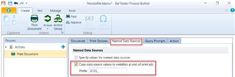 How To Reuse Input Data When Printing Multiple BarTender Documents With