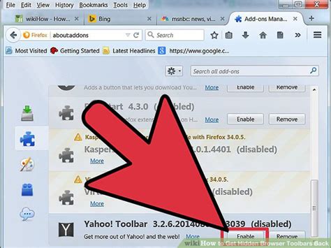 How To Get Hidden Browser Toolbars Back 11 Steps With Pictures
