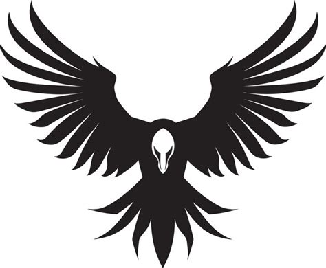 Premium Ai Image Nights Winged Sentinel Scavenger Majesty Symbol