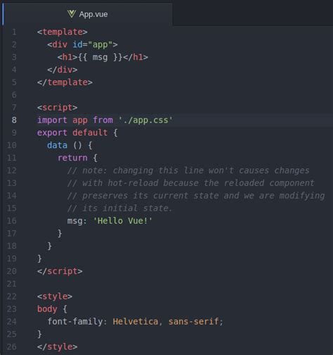 Usando Arquivos Css Externos Em Aplicações Vuejs Webpack Adams