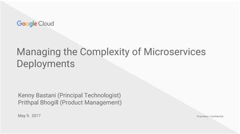 Managing The Complexity Of Microservices Deployments Ppt