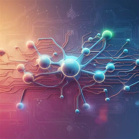 Neural Network Visualization Background Stock Illustration Illustration Of Biology Graphic