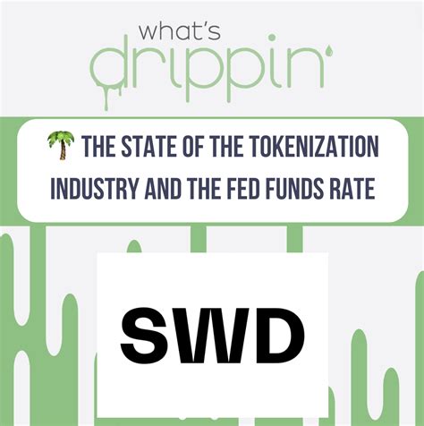 🌴 The State Of The Tokenization Industry And Fed Funds Rate