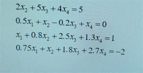 Solved Use Gauss Siedel Method To Solve The Equationuse The