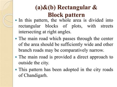 Classification Of Roads And Road Patterns Pptx Geography Science