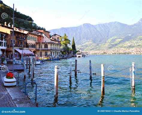 Lago Iseo Italia Fotografia Stock Immagine Di Lombardia 20073042