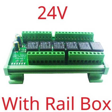 N4i6n06 24v With Box 6ai 4di 6do 4 20ma Analog Digital Mixed Remote Io Module Rs485 Modbus Rtu