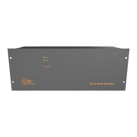 Matrix Switch Corporation Msc Xdm4000 Manuals Manualslib