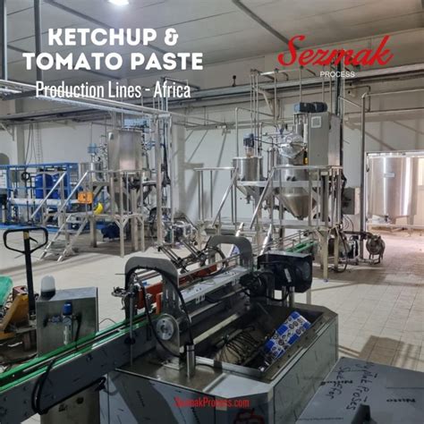 Sezmak Process Tomato Processing Production Line Algeria Project 2023