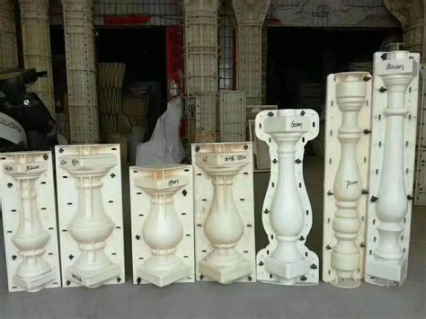 New Design Concrete Baluster Mold Durable Plastic Column Molds For