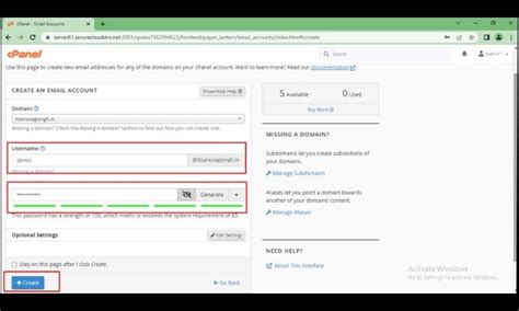 How To Create Email Account In Cpanel Erichost