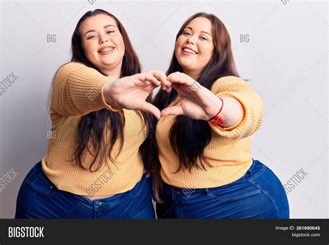Young Plus Size Twins Image And Photo Free Trial Bigstock