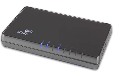 3Com 3CFSU08-US 8 Unmanaged Switch - 8 Ethernet Ports - ServerSupply.com