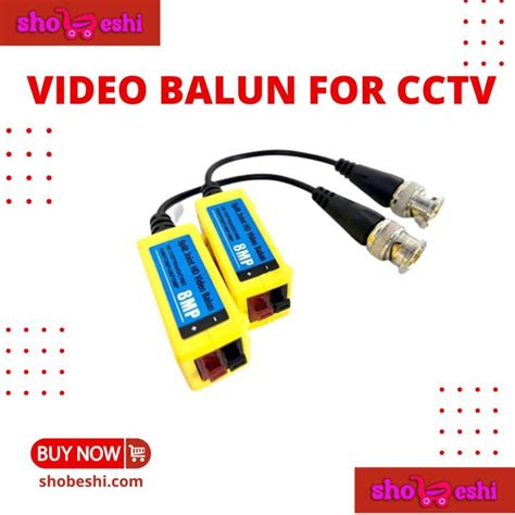 Passive Video Balun For Cctv Camera Bd