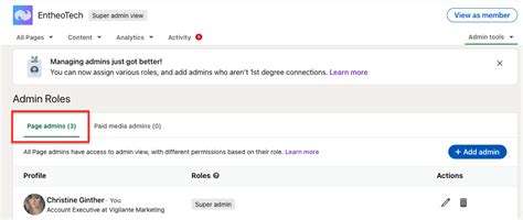 How To Add An Admin To Your LinkedIn Page Vigilante Marketing
