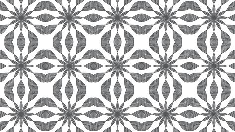 Premium Vector Abstract Geometric Floral Pattern Background
