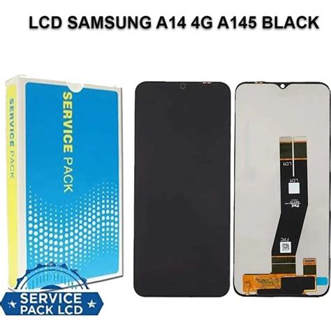 خرید و قیمت تاچ ال سی دی سامسونگ مدل Samsung A14 4g A145 سرویس پک مشکی