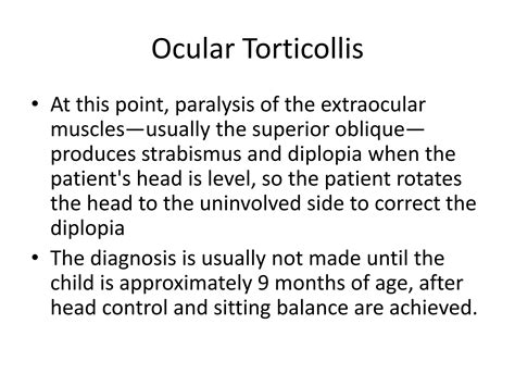Torticollis Pptx