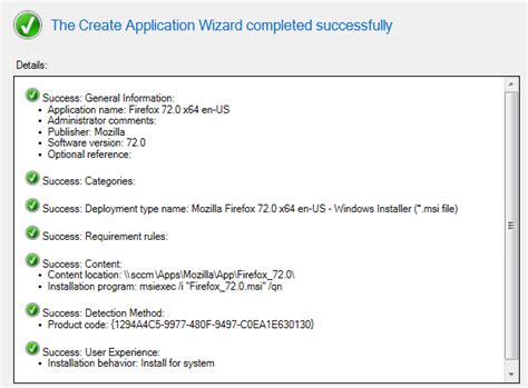 Sccm Deploy Firefox As Application Win Installer Error Lab Core The Lab Of Mrnettek
