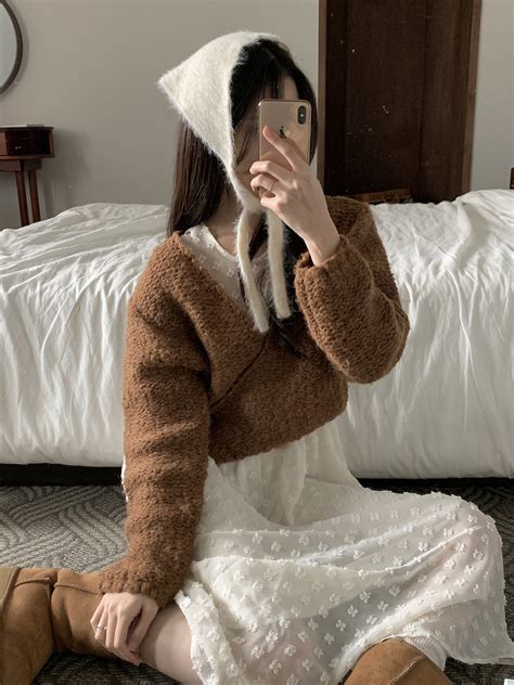 블링살롱 [단독][당일출고 무배♥] 티아 앙고라 니트 귀도리 이어머프 이어워머 머플러 귀마개 겨울 니트보넷