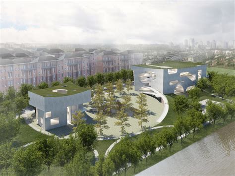 Steven Holl Unveils Shanghai Cultural Complex To Be Built From White Concrete