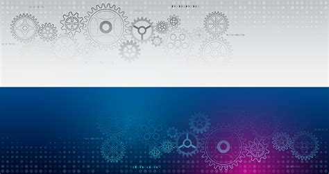 기어와 톱니바퀴가 있는 메커니즘 프리젠테이션 또는 배너를 위한 미래 지향적인 회색 파란색 구성 넓은 하이테크 미래 기술 배경 추상 공학 커뮤니케이션 공상 과학 커버 개념 0