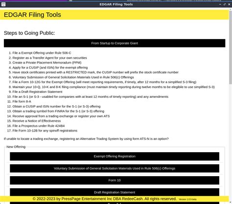 Install Edgar Reporting Tools On Linux Snap Store