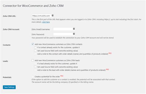 Woocommerce And Zoho Crm Connector Wp Zone