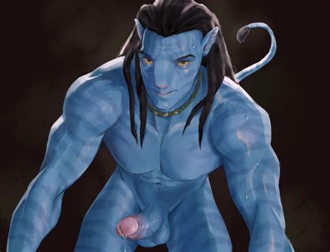 Rule 34 Alien Alien Only Avatar Avatar The Way Of Water Big Penis Blue Skin Colored Erect