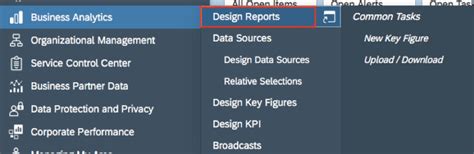 Bösch Erp Working With Reports In Sap Business Bydesign Bösch Erp