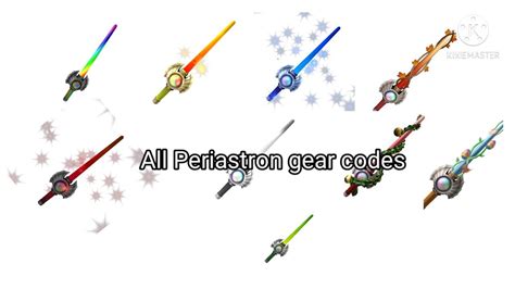 All Periastron Gear Id Youtube